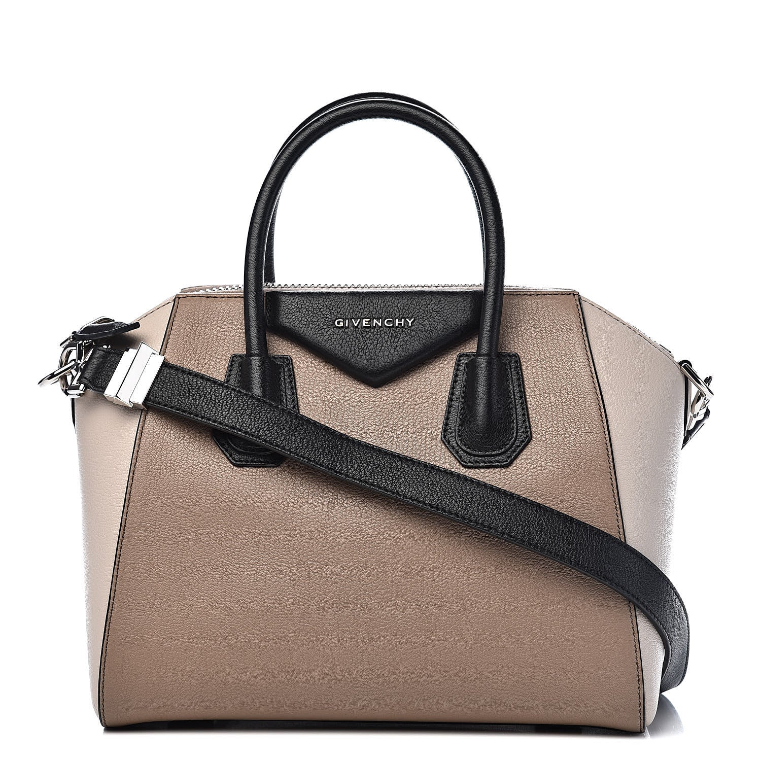 Givenchy Sugar Goatskin Small Tri Color Antigona Linen 531840