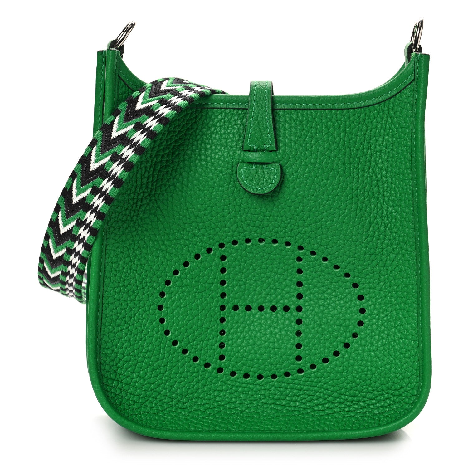 Hermes Taurillon Clemence Allegro Evelyne TPM Bamboo 1237331 – FASHIONPHILE