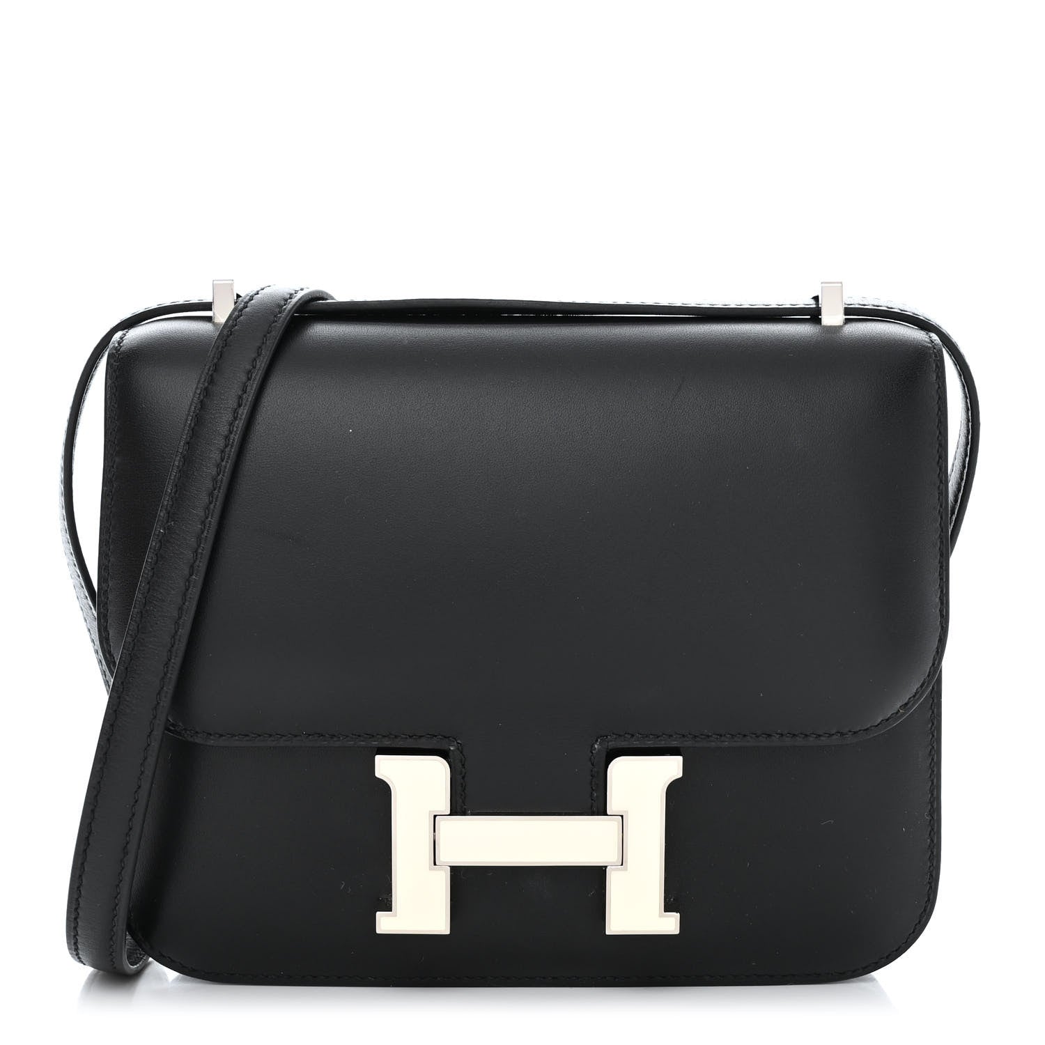Hermes Allegro Constance Glow 18 Black White 1406580 – FASHIONPHILE