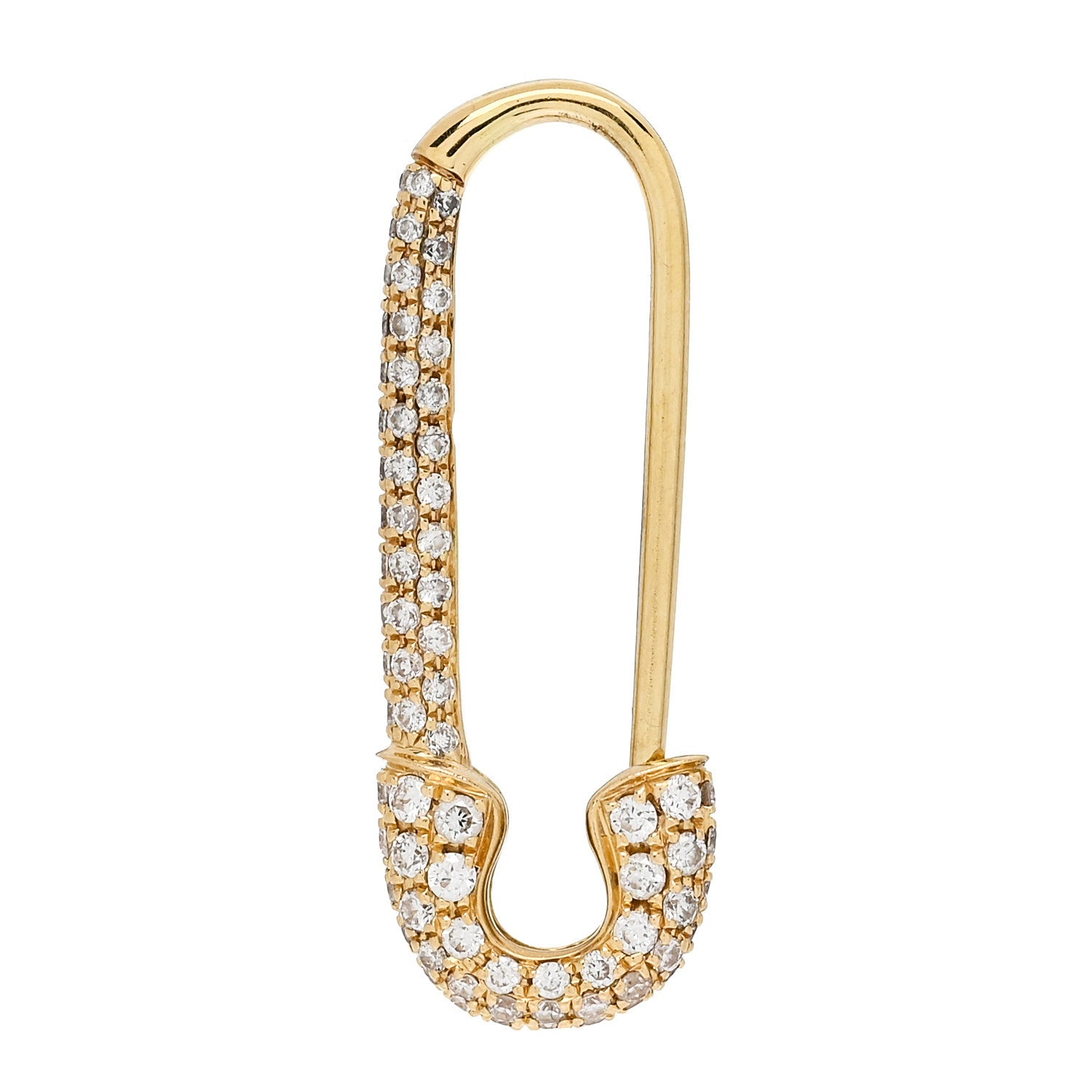 Anita Ko Safety Pin Earring