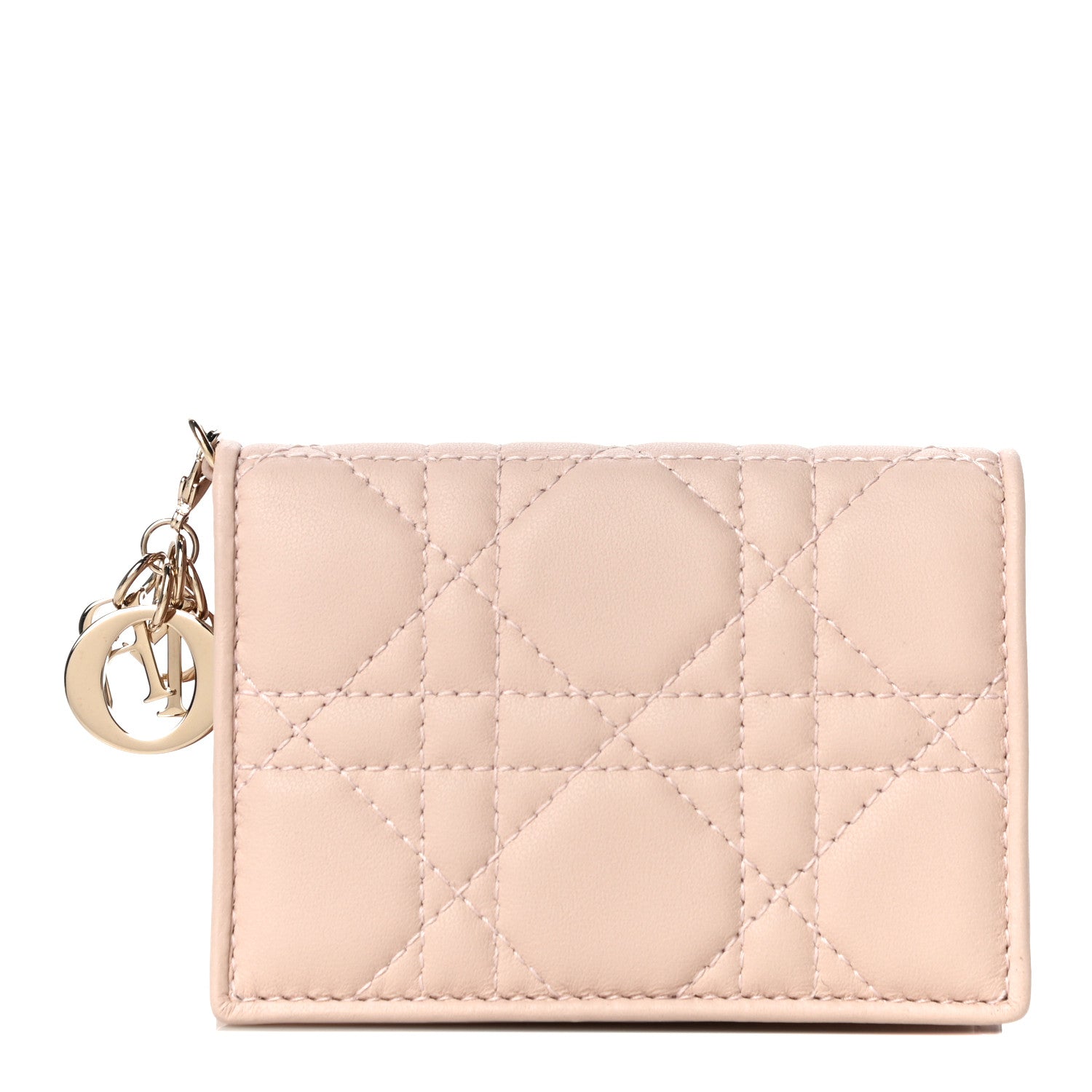 Lady Dior Flap Card Holder