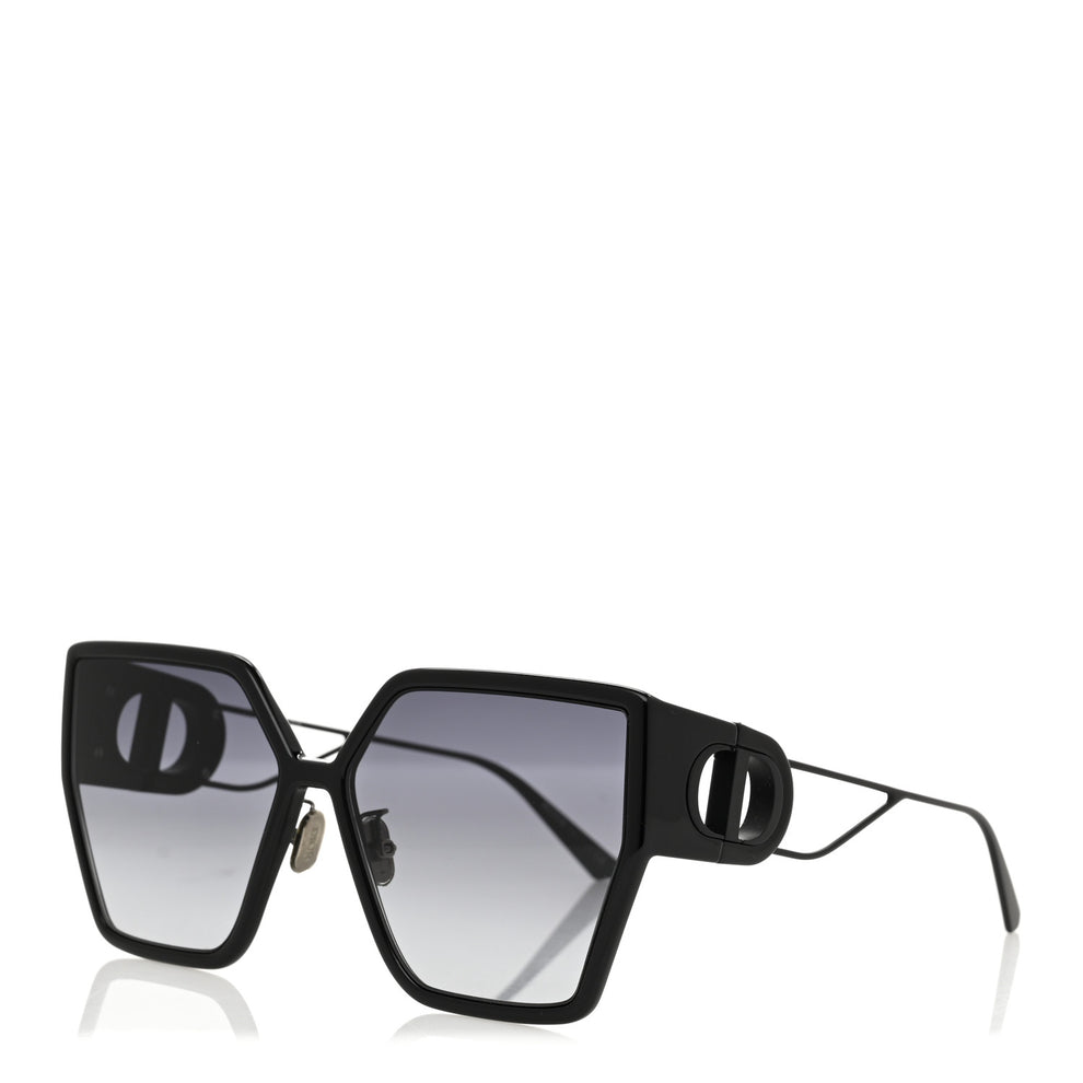 Christian Dior Acetate Square 30 Montaigne BU Sunglasses Black 1795763 ...