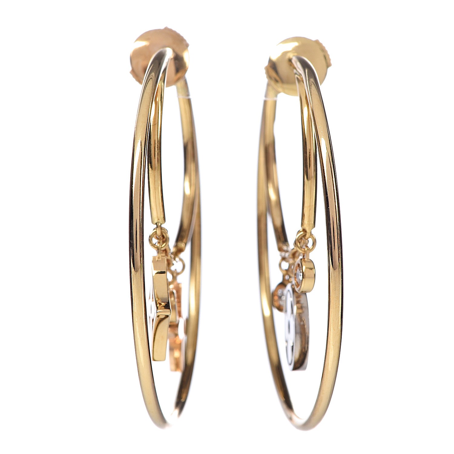 Louis Vuitton 18K Yellow White Pink Gold Diamond Idylle Blossom ...