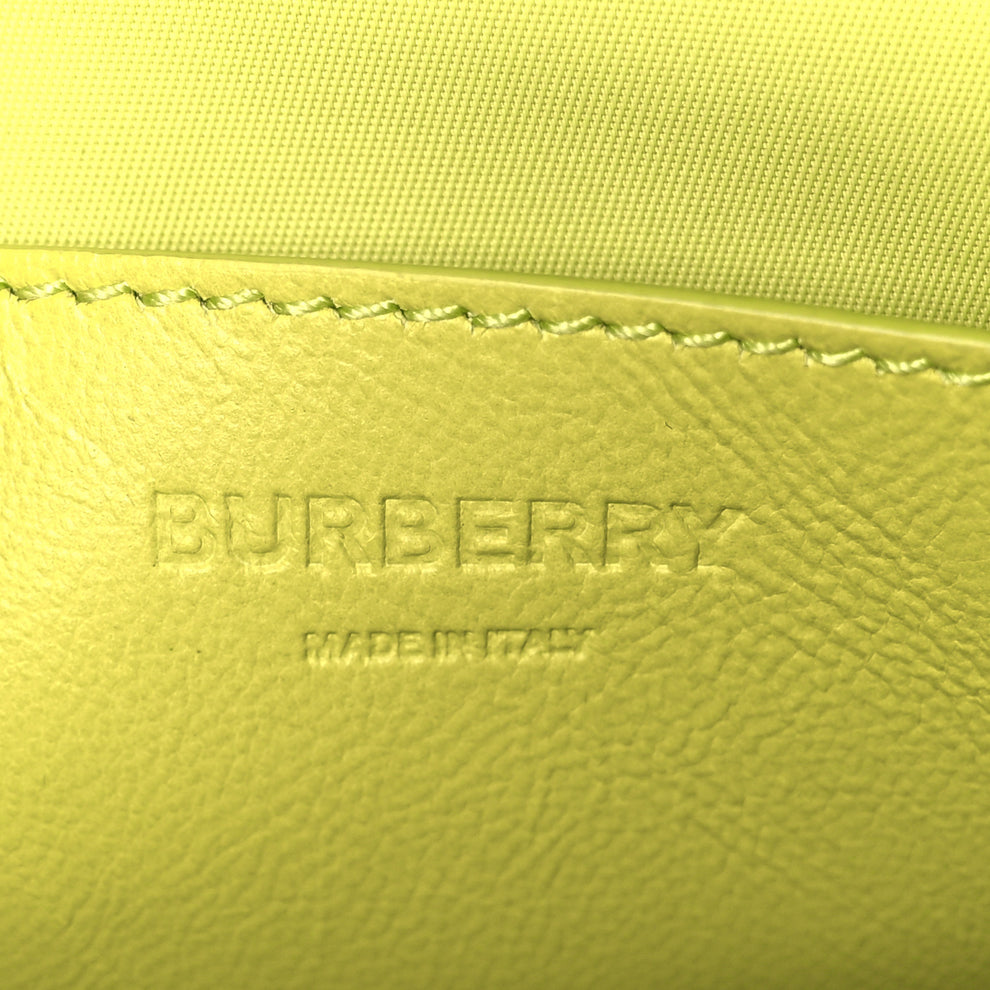 Burberry Lambskin Quilted Mini Lola Camera Bag Vivid Vivid Lime 1783145 ...