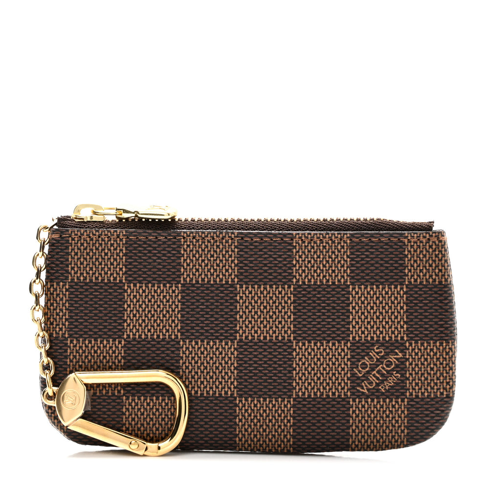 Louis Vuitton Damier Ebene Key Pouch 1783692 – FASHIONPHILE