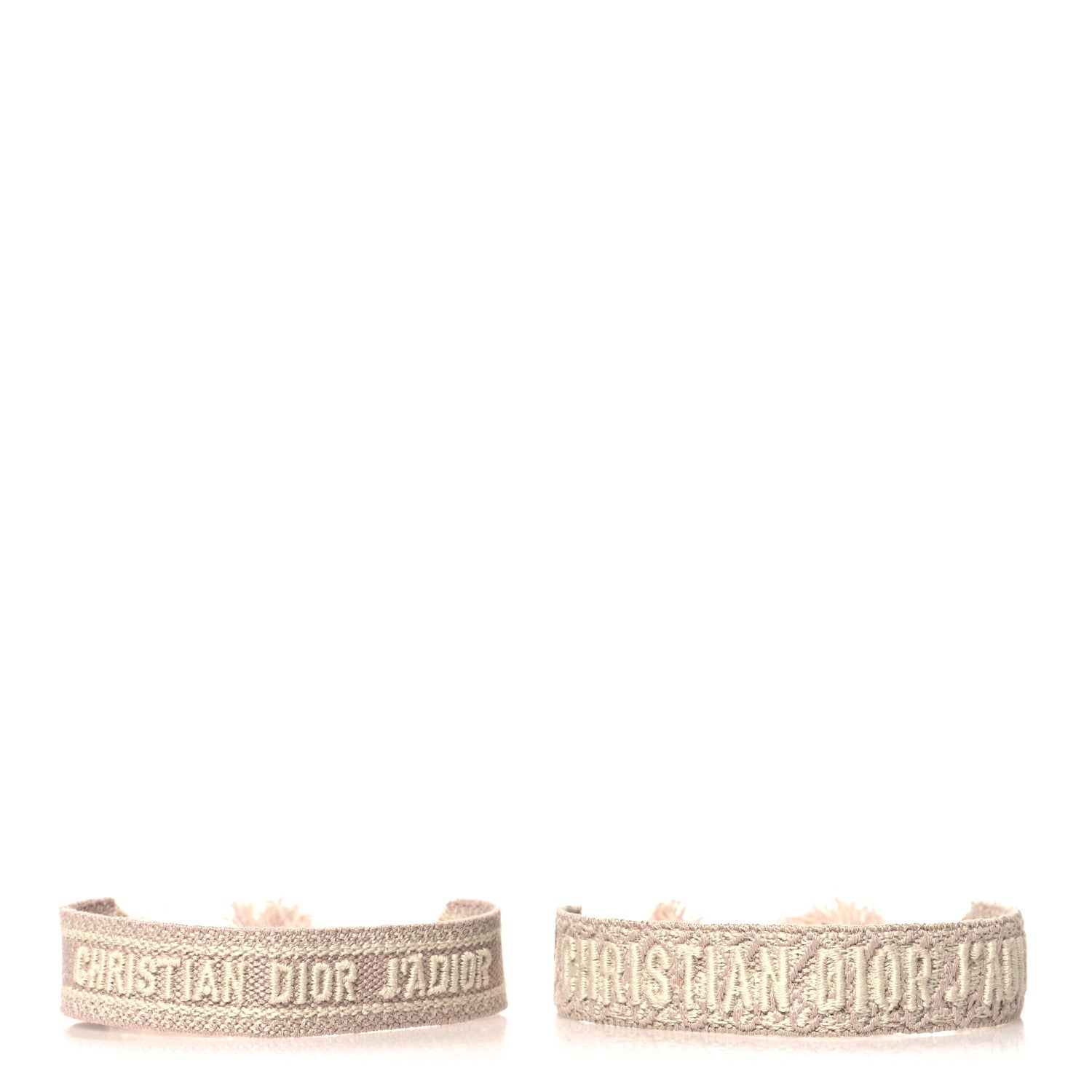 Christian Dior Woven Cotton J'Adior Friendship Bracelet Set Pink ...