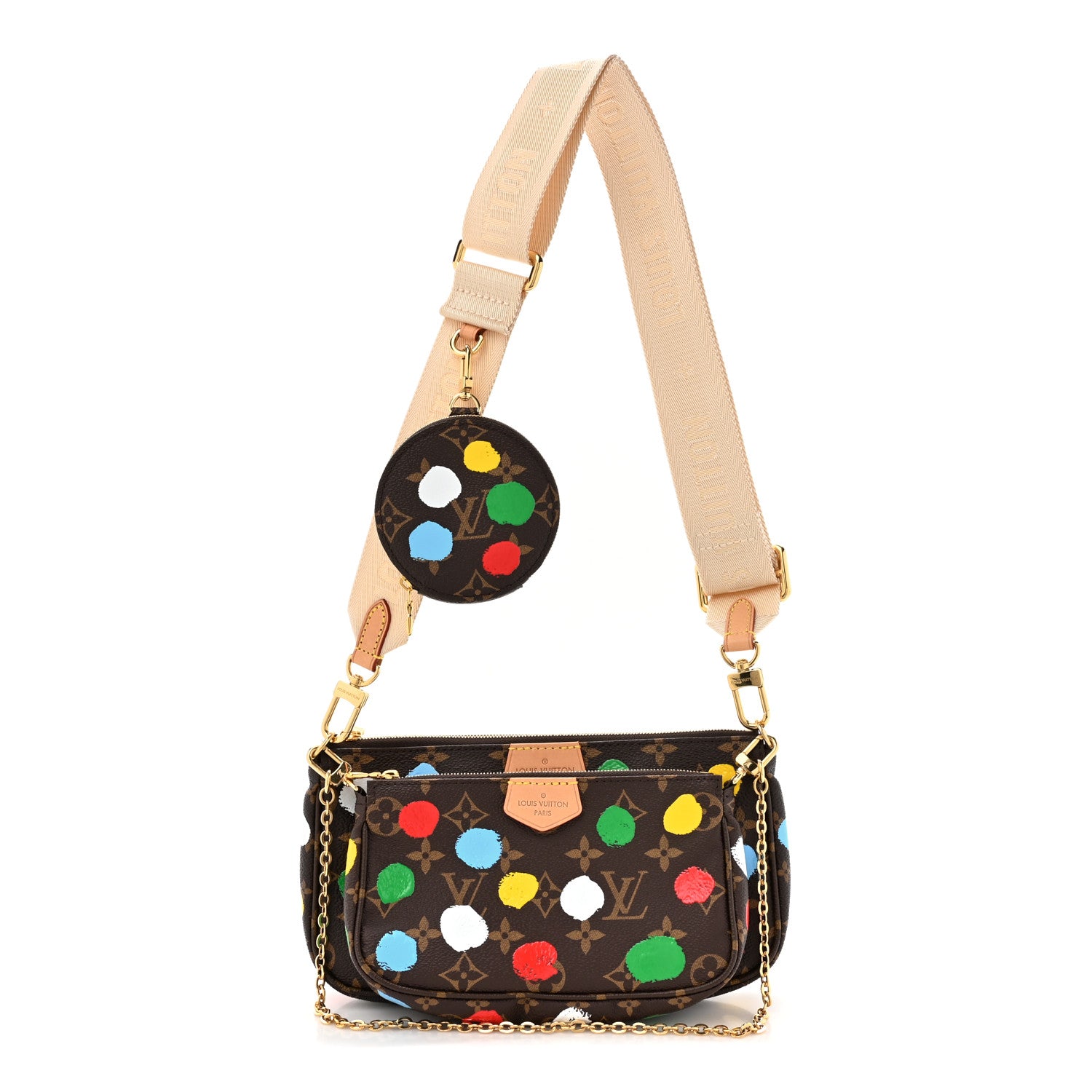 Louis Vuitton LV X YK Monogram Multi Pochette Accessories 1538217 ...