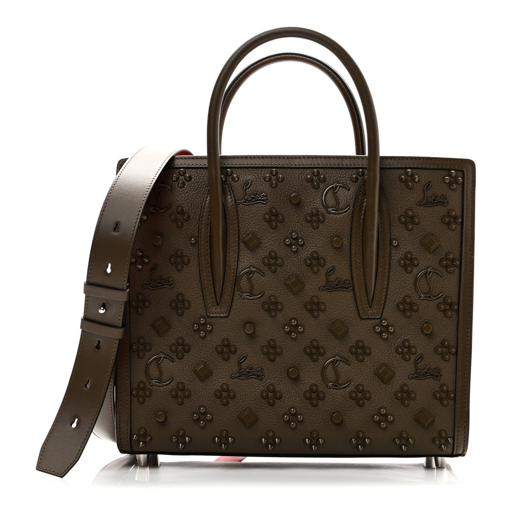 Christian Louboutin Calfskin Spikes Loubinthesky Medium Paloma Silex ...