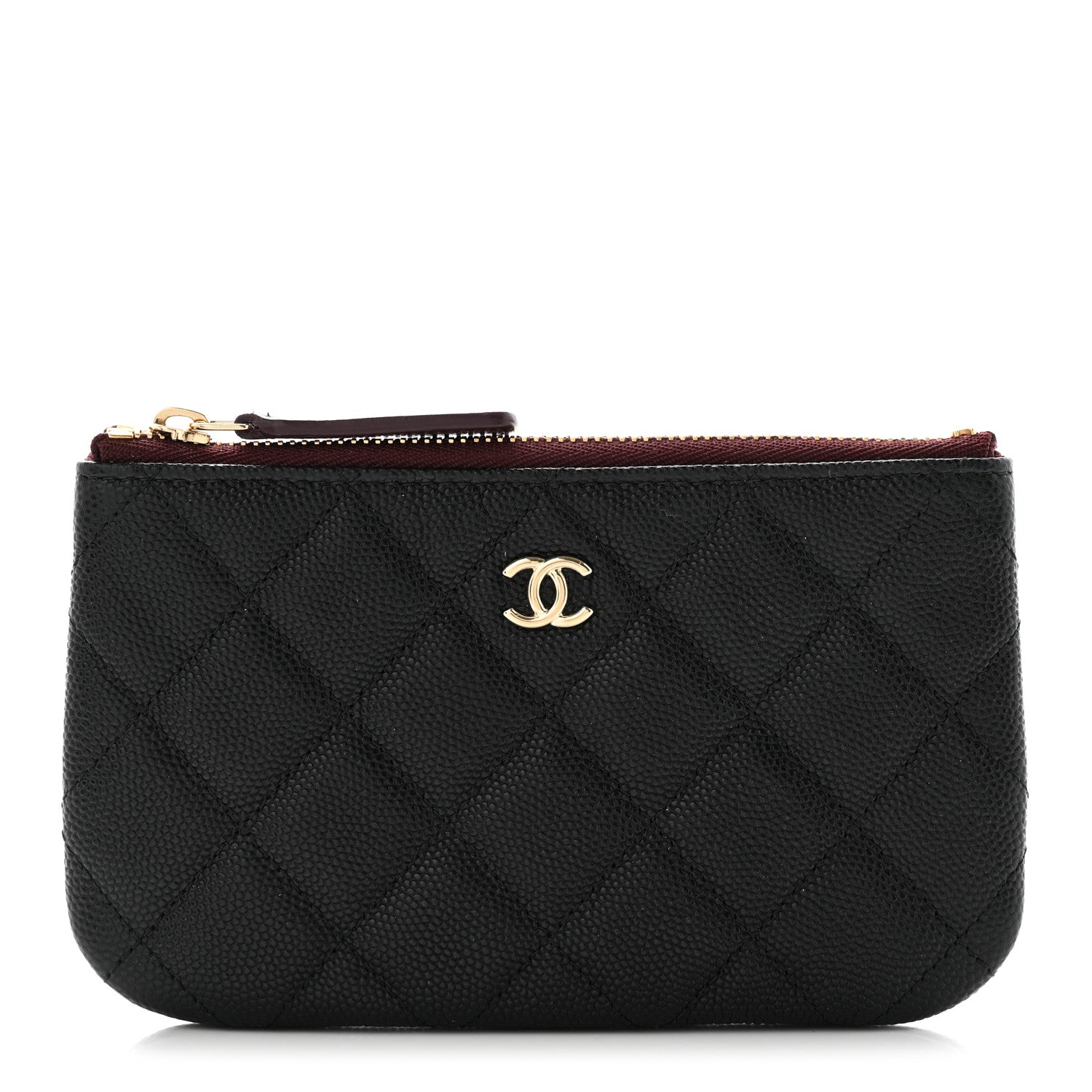 Chanel Caviar Quilted Small Pouch Black 1314007 – FASHIONPHILE