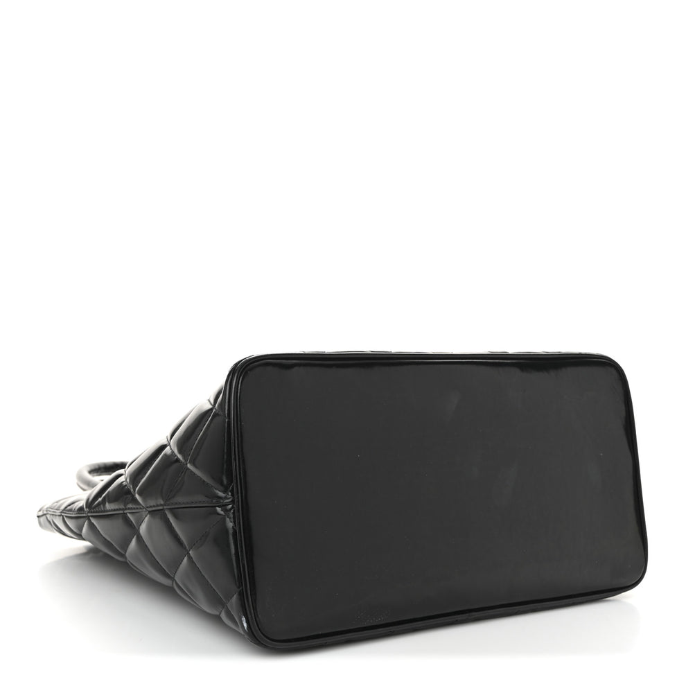 Chanel Patent Medallion Tote Black 1767589 – FASHIONPHILE