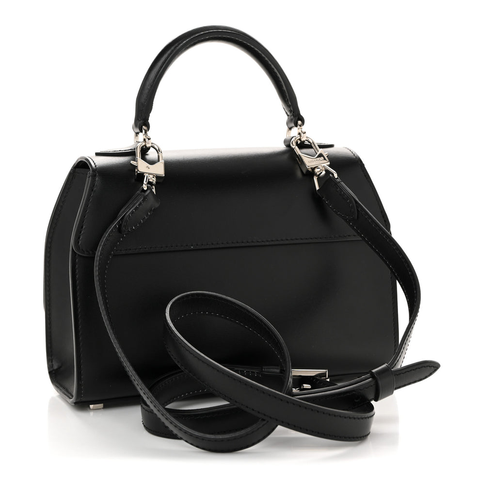 Moynat Box Calfskin Rejane BB Black 1803315 – FASHIONPHILE