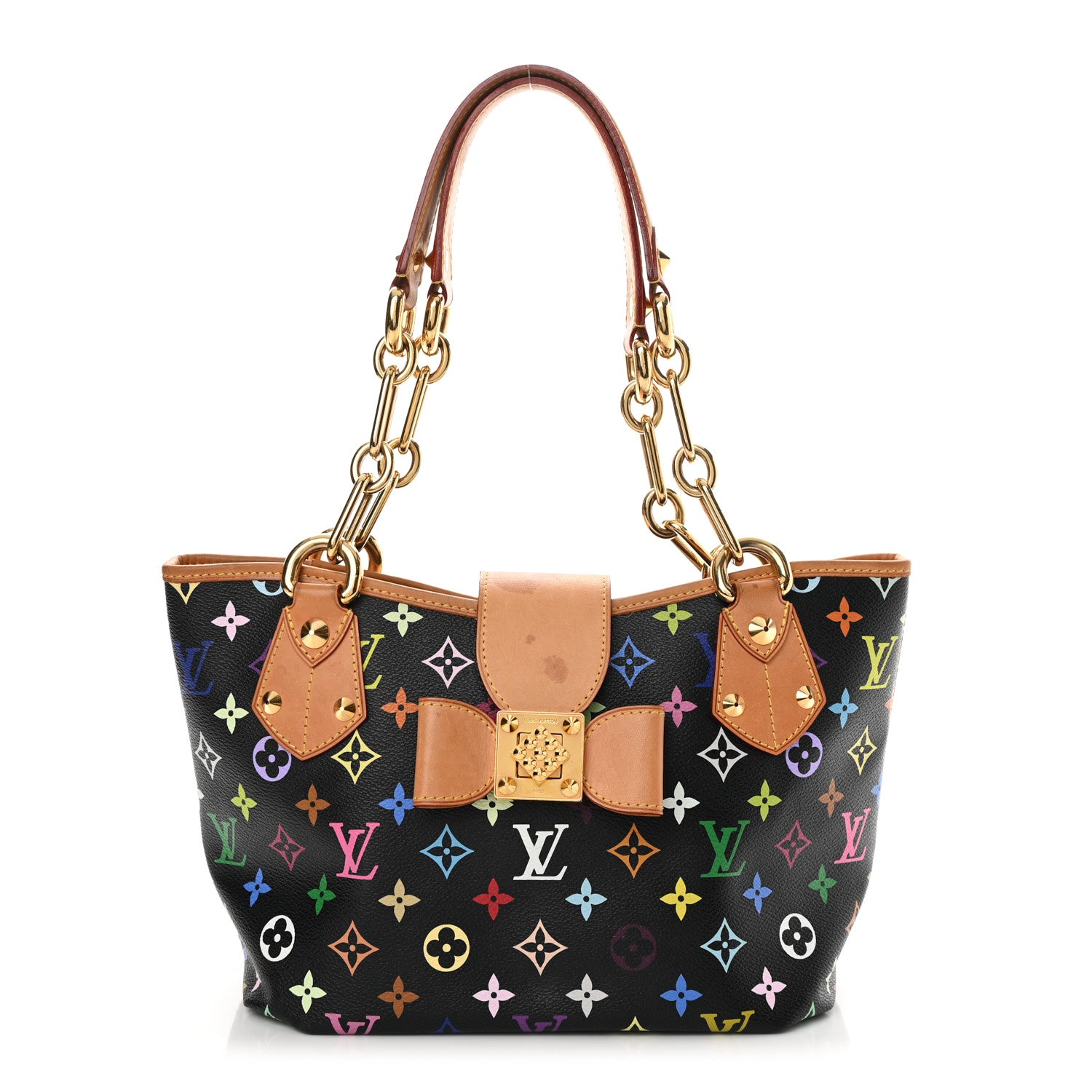 Louis Vuitton Monogram Multicolor Annie MM Black 1235449 – FASHIONPHILE