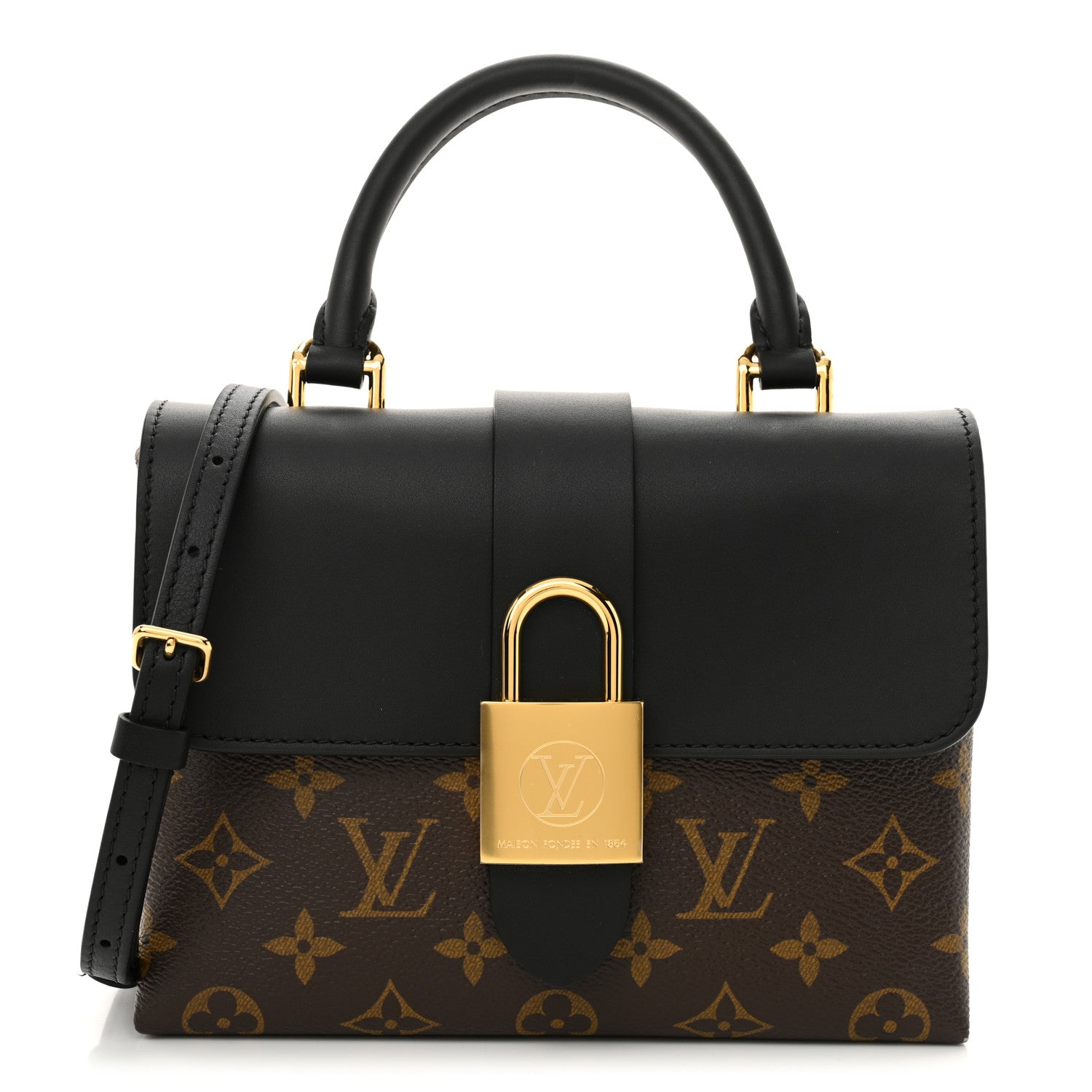 Louis Vuitton Monogram Locky BB Black 1700326 – FASHIONPHILE