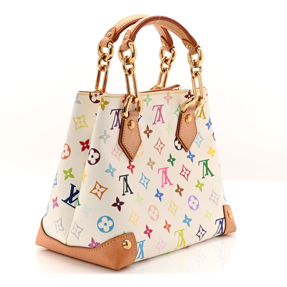 Louis Vuitton Monogram Multicolor Audra White 1826302 – FASHIONPHILE