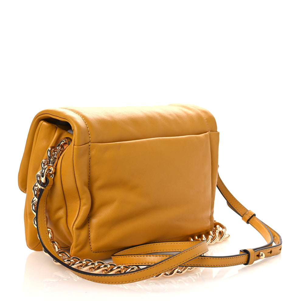 Marc Jacobs Lambskin The Pillow Bag Yellow 1790273 – FASHIONPHILE