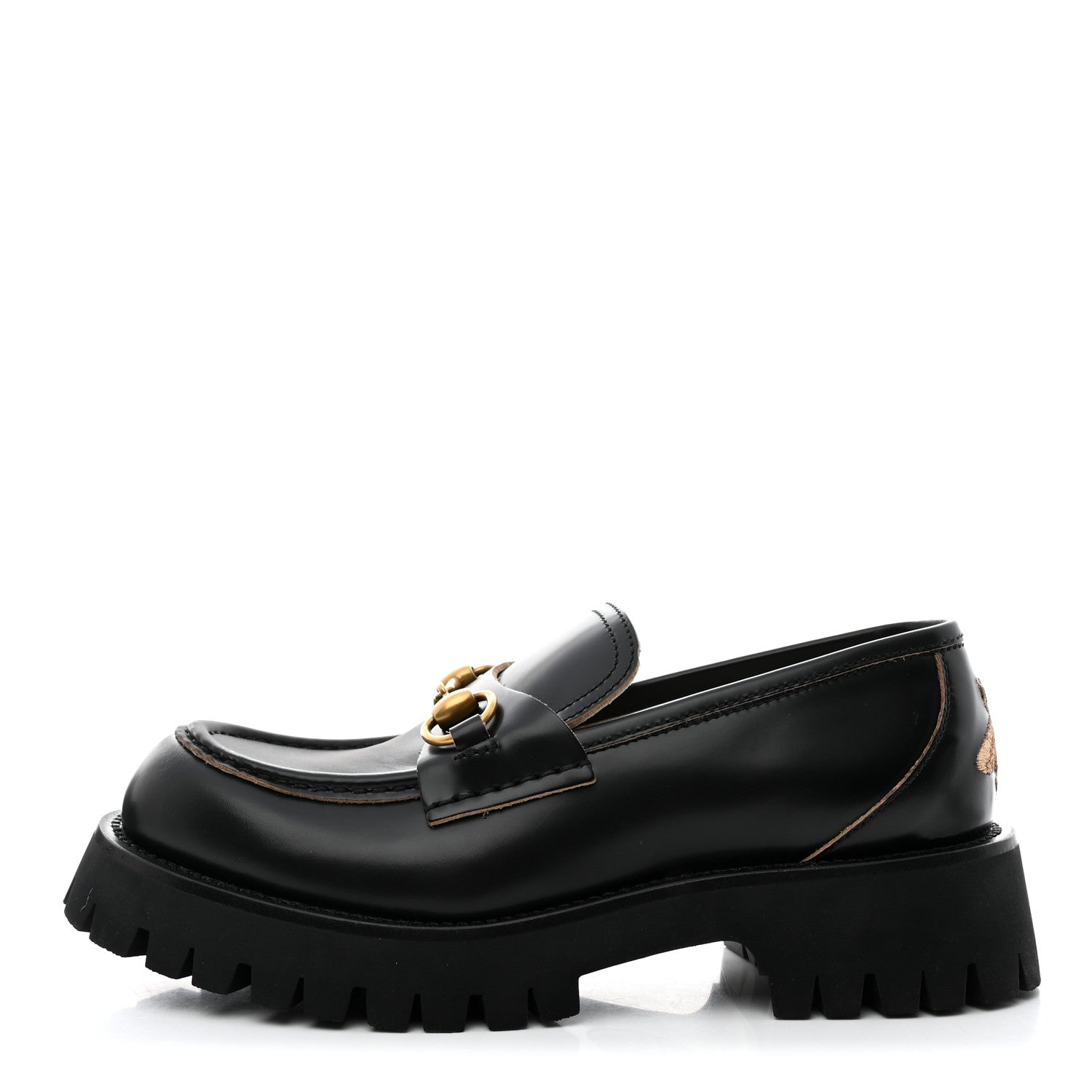 Gucci Cordovan Lux Womens Harald Horsebit 25mm Platform Loafers 38 ...