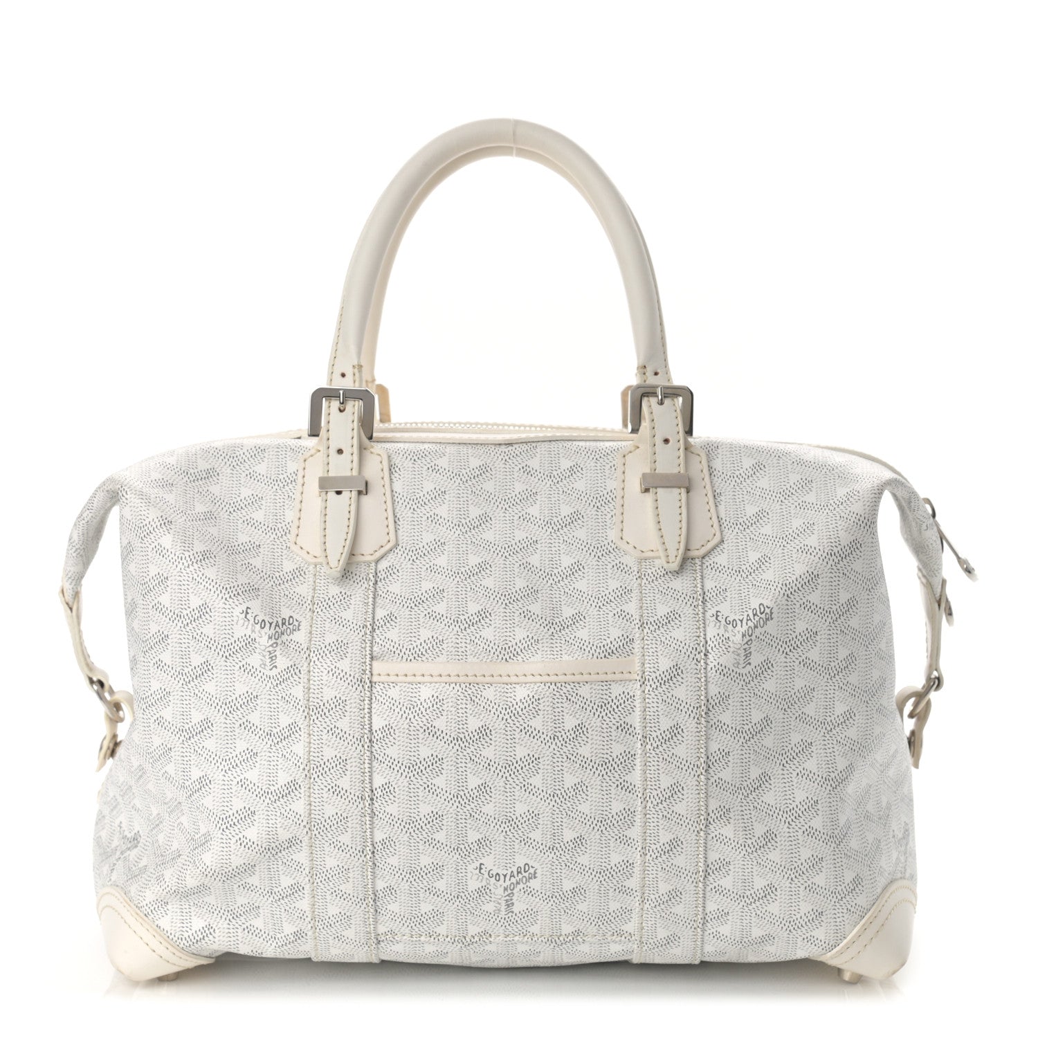 Goyard Goyardine Boeing 30 White 869191 – FASHIONPHILE