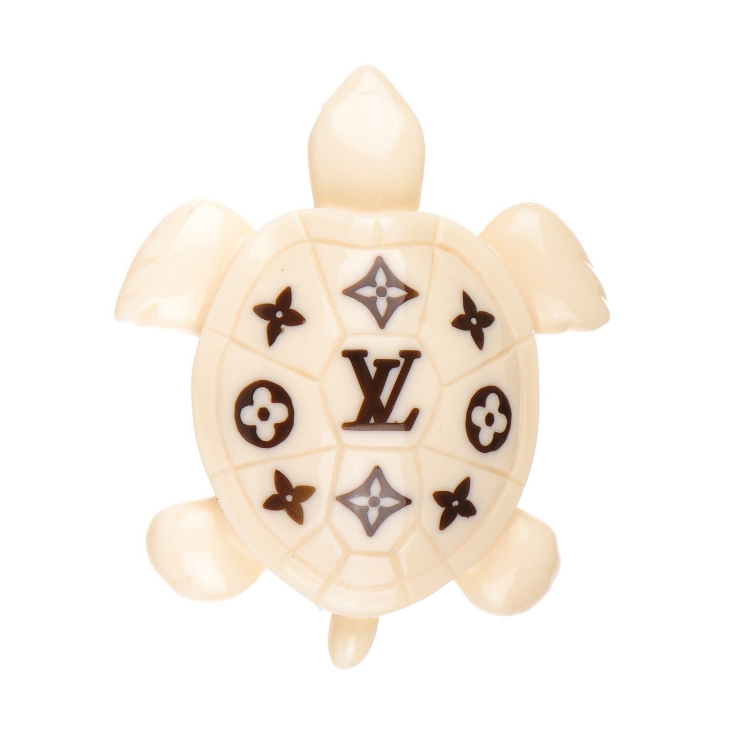 Louis Vuitton Resin Turtle Nonours Pin Brooch 168847 – FASHIONPHILE