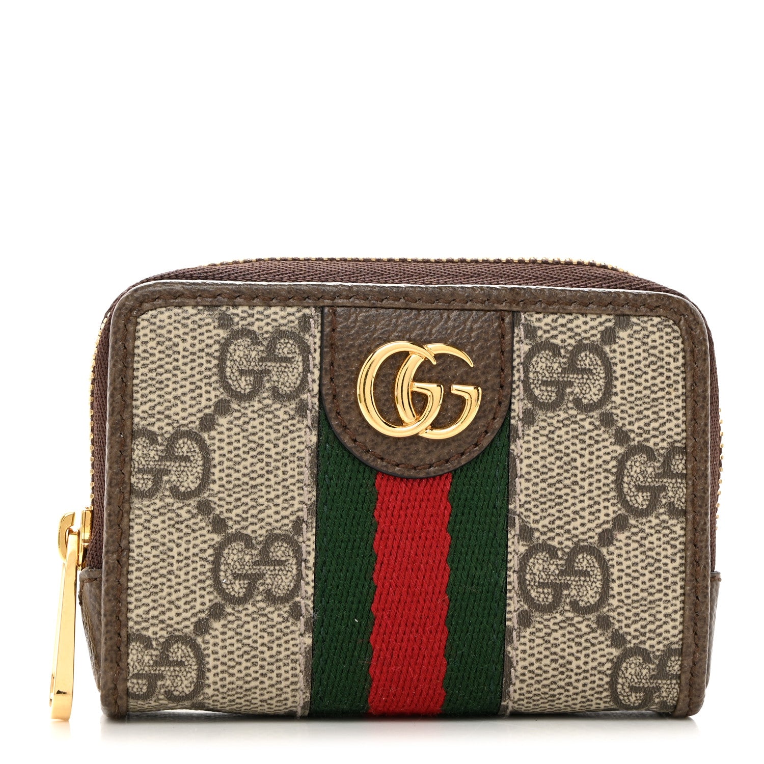 Gucci GG Supreme Monogram Web Ophidia Playing Card Case Beige New Acero ...