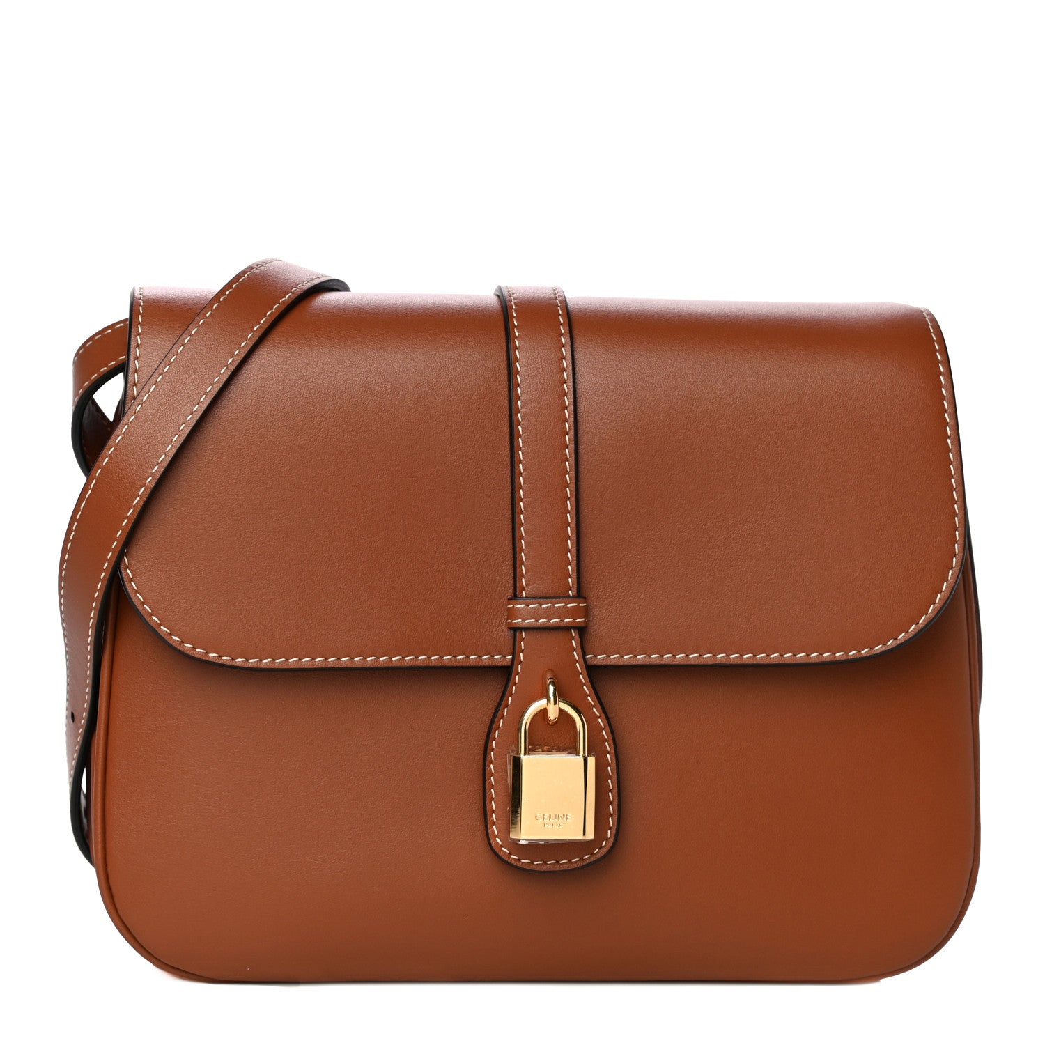 Celine Smooth Calfskin Medium Tabou Tan 859333 – FASHIONPHILE