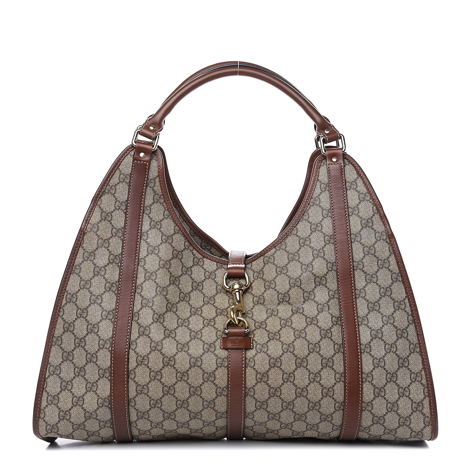 Gucci GG Plus Monogram Large Joy Shoulder Bag Brown 566522 – FASHIONPHILE
