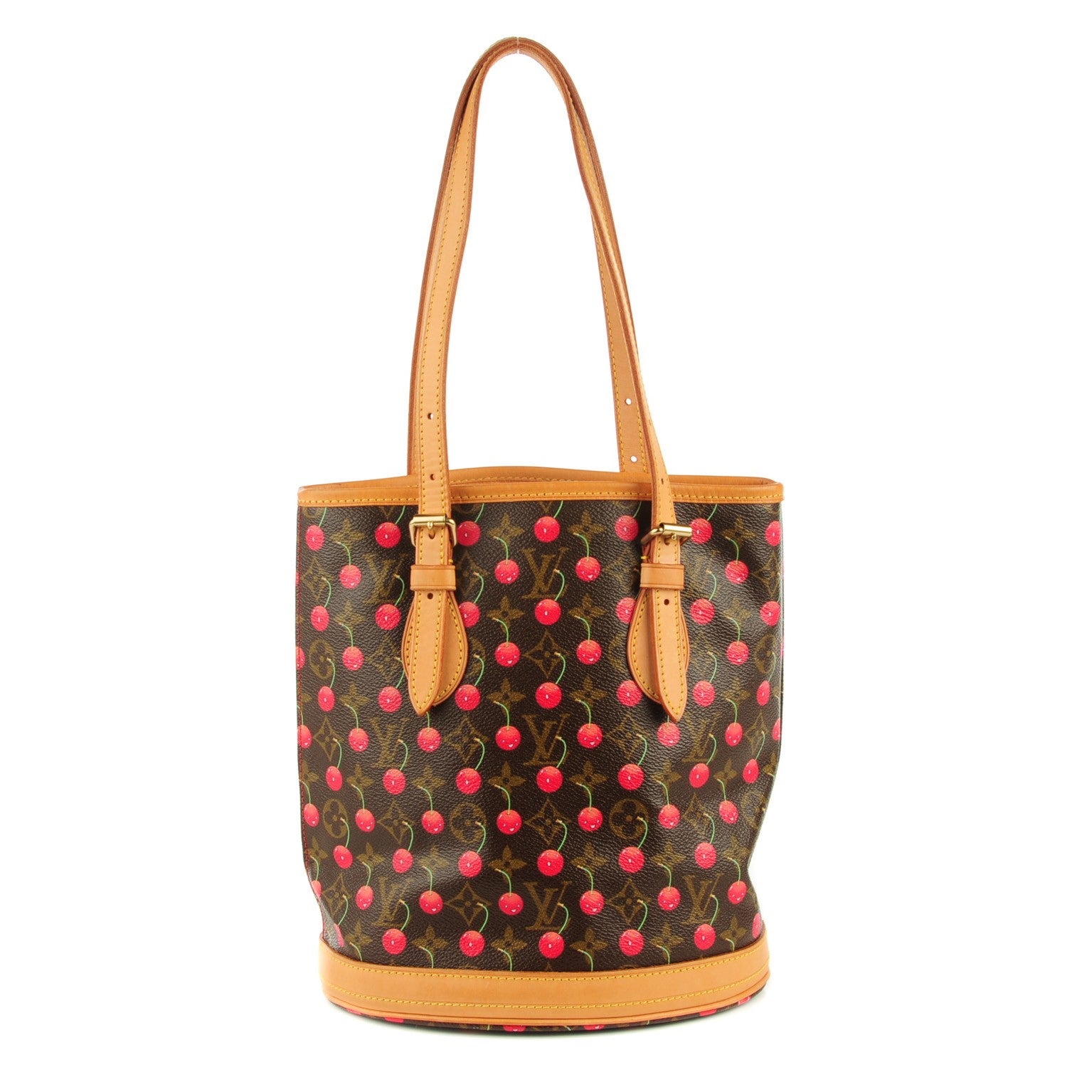 Louis Vuitton Monogram Cerises Bucket Bag 123177 – FASHIONPHILE
