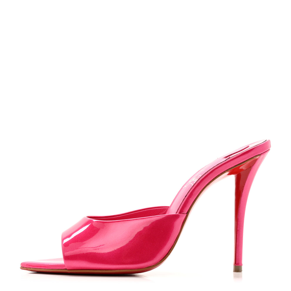 Christian Louboutin Patent Perle Miss Z 100 Mule 36 Pinup 1790217 ...