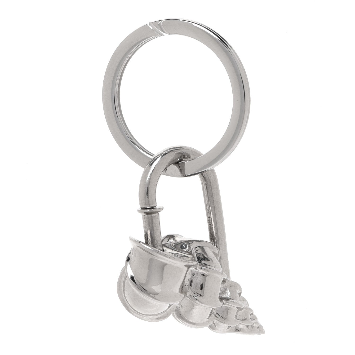 Hermes Palladium Seashell Key Ring 1075454 – FASHIONPHILE