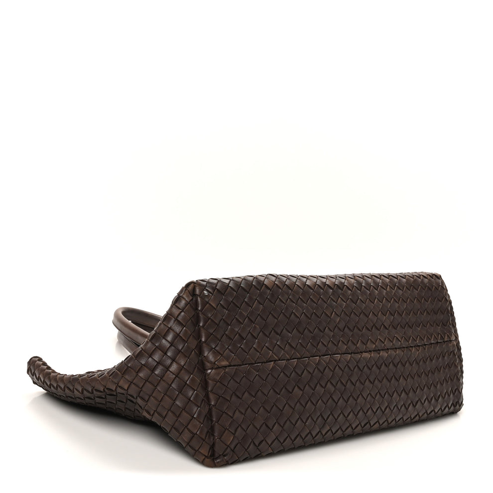 Bottega Veneta Nappa Intrecciato Medium Cabat Ebano 1781757 – FASHIONPHILE