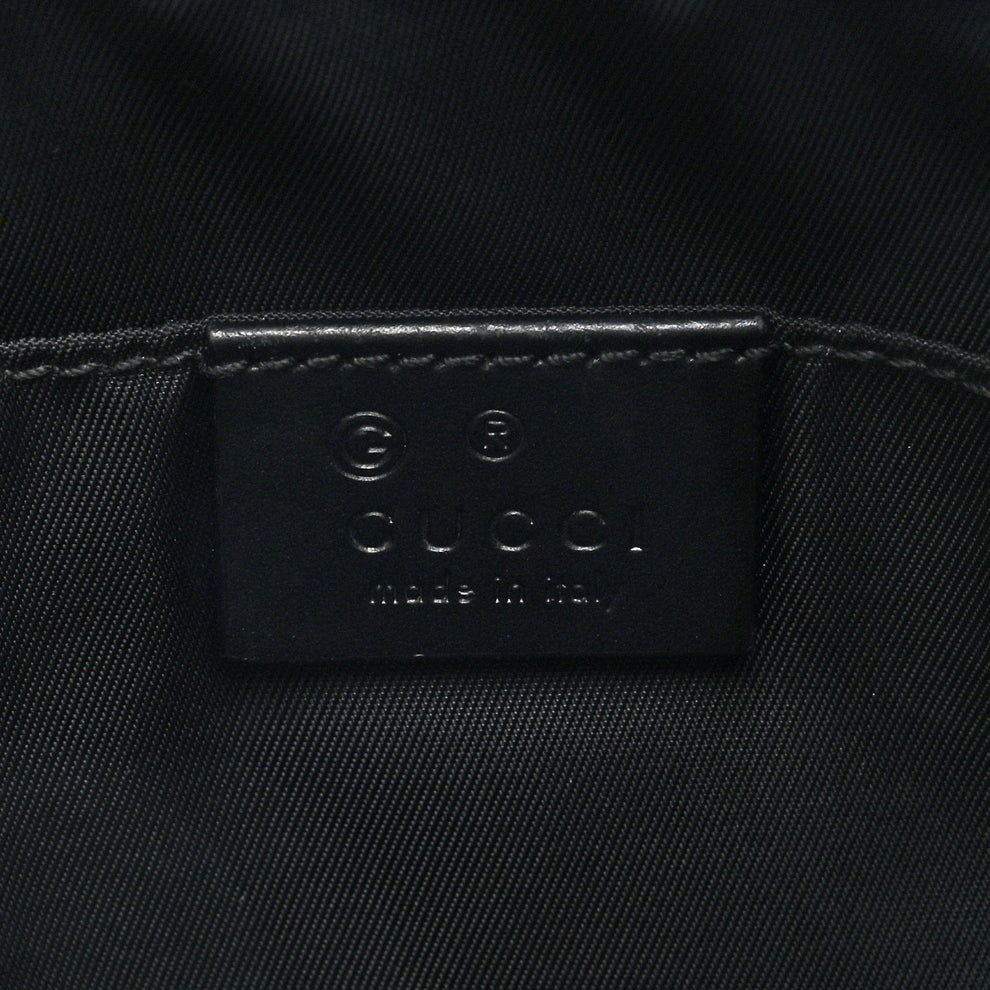 Gucci Canvas Web Slim Belt Bag Black 1757123 – FASHIONPHILE