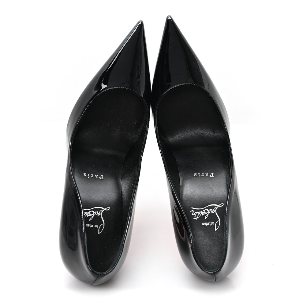 Christian Louboutin Patent So Kate 120 Pumps 39.5 Black 1870338 ...