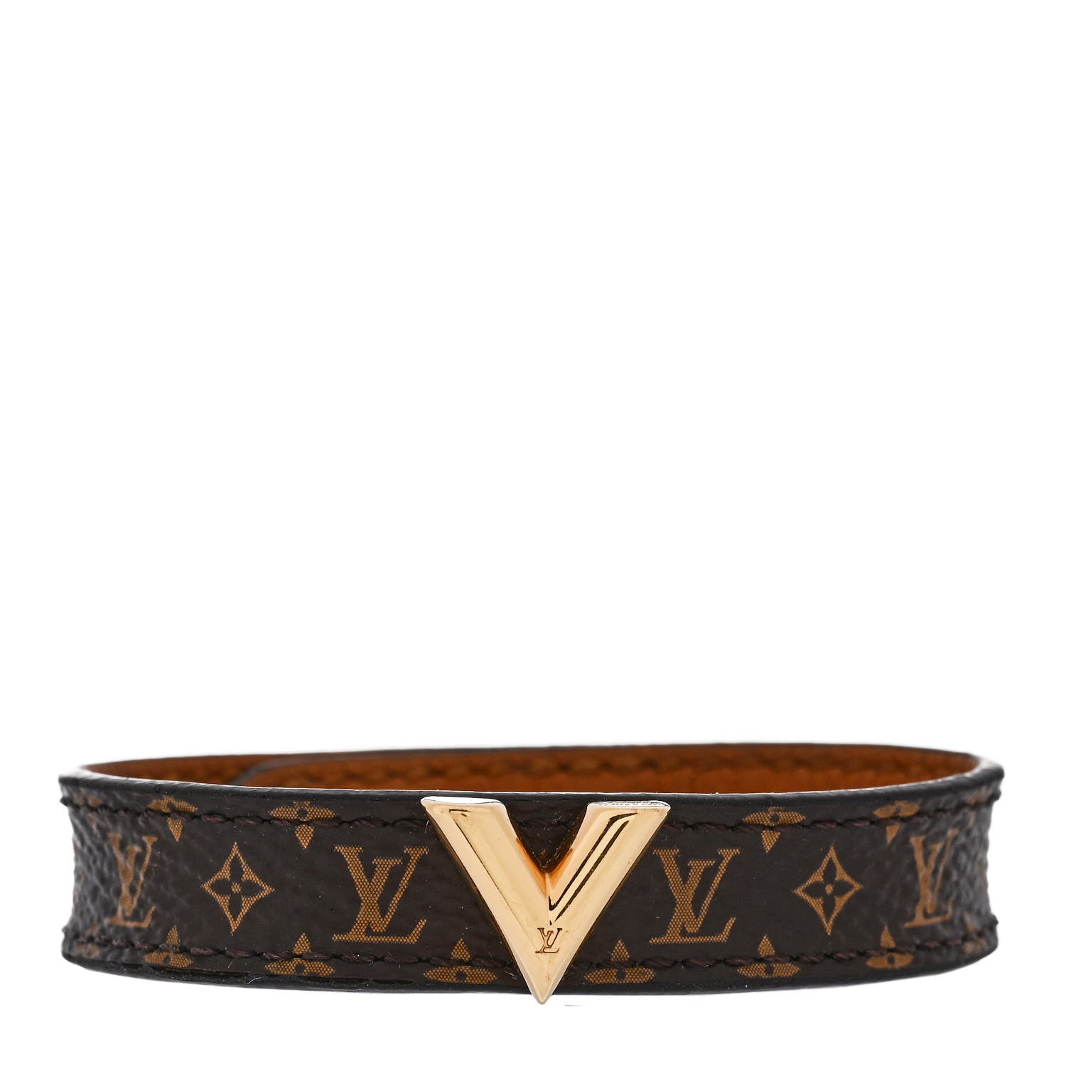 Louis Vuitton Monogram Essential V Bracelet 17 1684917 – FASHIONPHILE