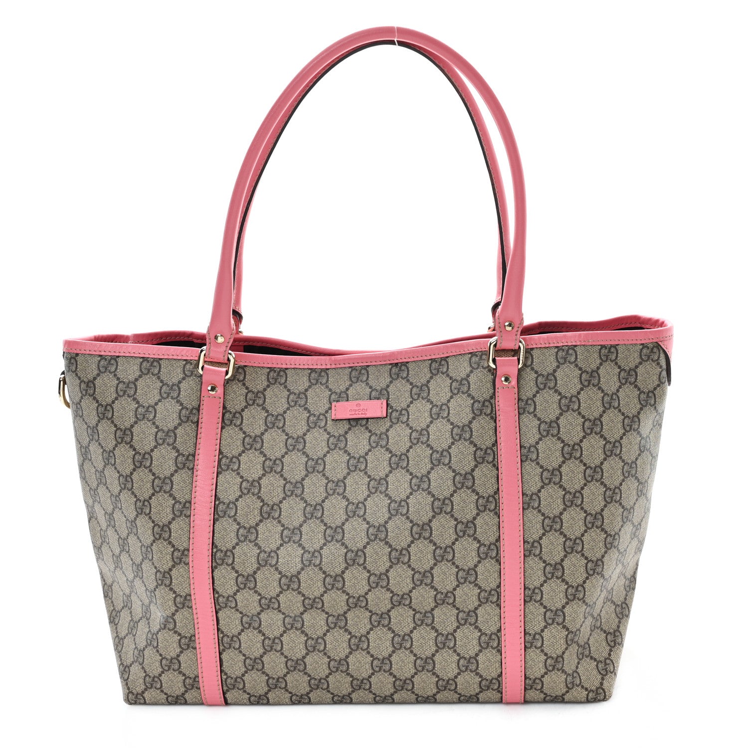 Gucci GG Plus Monogram Large Joy Tote Pink 1750843 – FASHIONPHILE