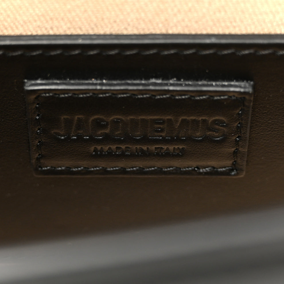 Jacquemus Smooth Calfskin Le Grand Bambino Black 1772262 – FASHIONPHILE