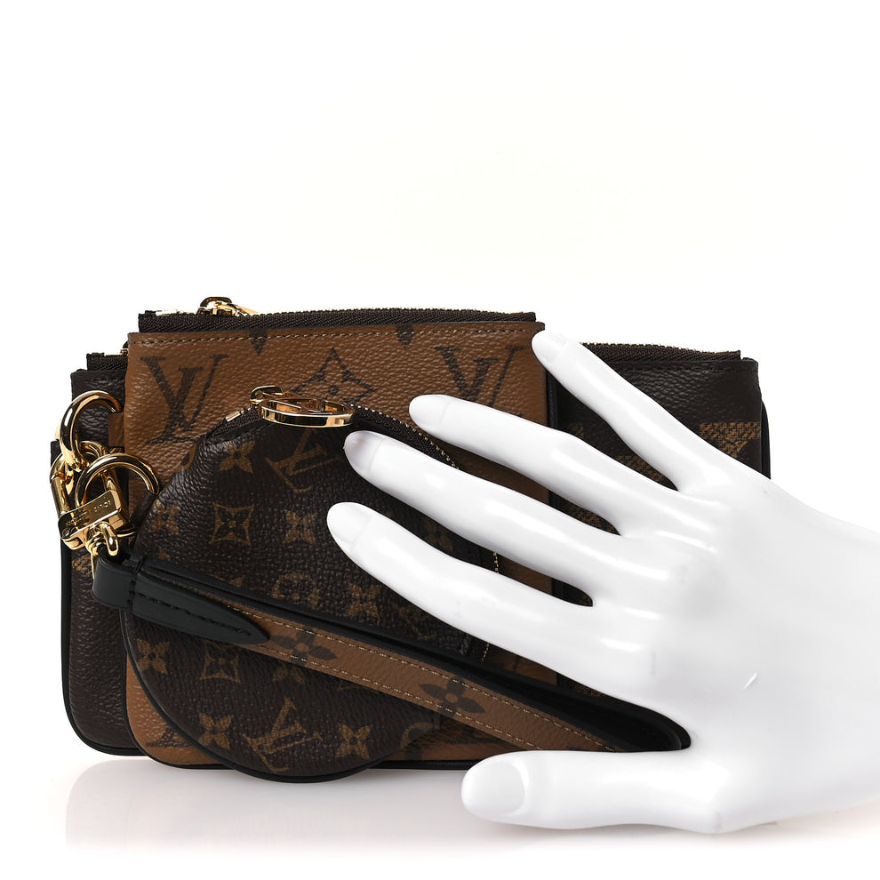 Louis Vuitton Reverse Monogram Giant Trio Pouch 1877046 – FASHIONPHILE