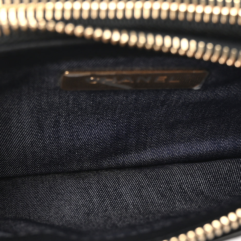 Chanel Lambskin CC Mania Waist Belt Bag Black 1793781 – FASHIONPHILE