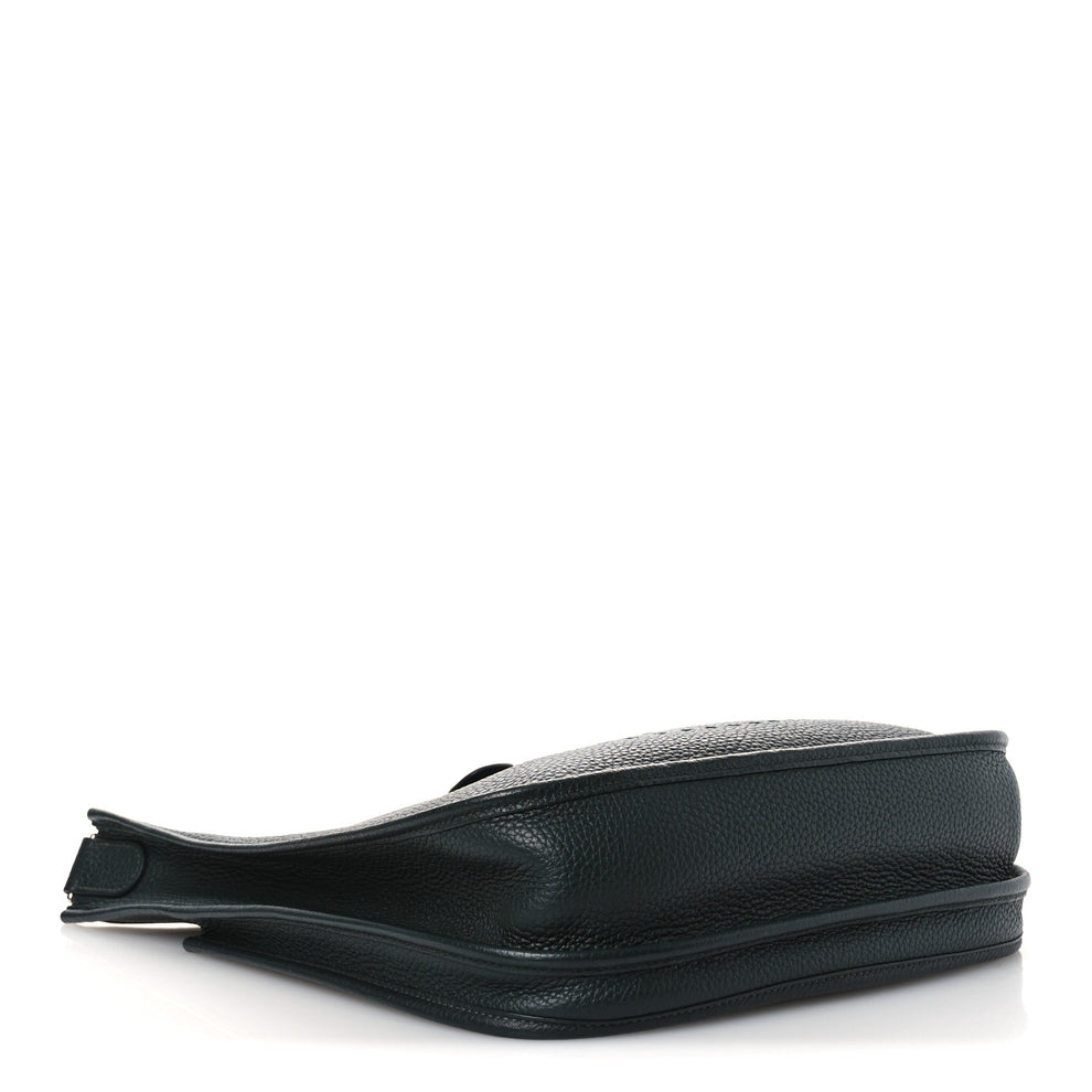 Hermes Taurillon Clemence Evelyne III PM Vert Cypress 1842730 ...