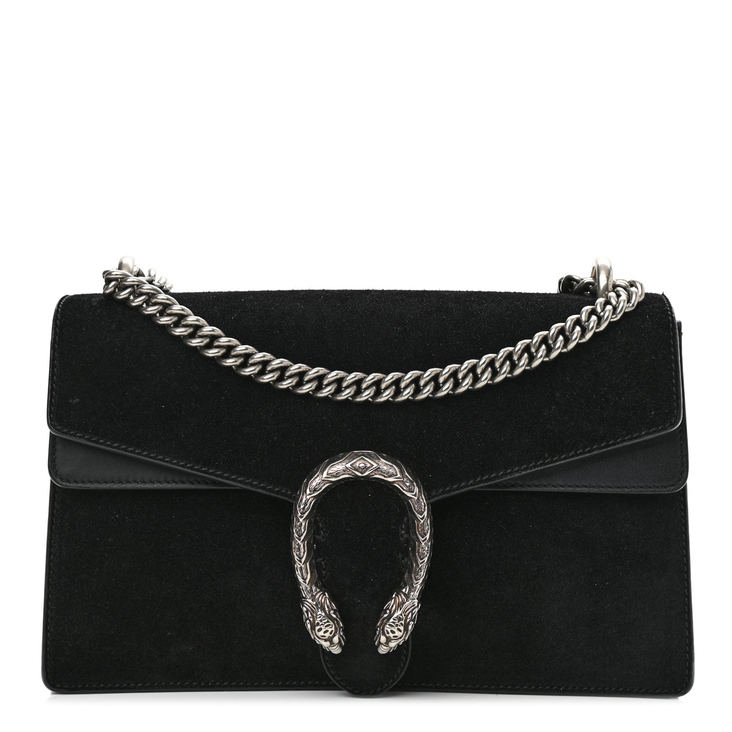 Gucci Suede Small Dionysus Shoulder Bag Black 1136552 – FASHIONPHILE