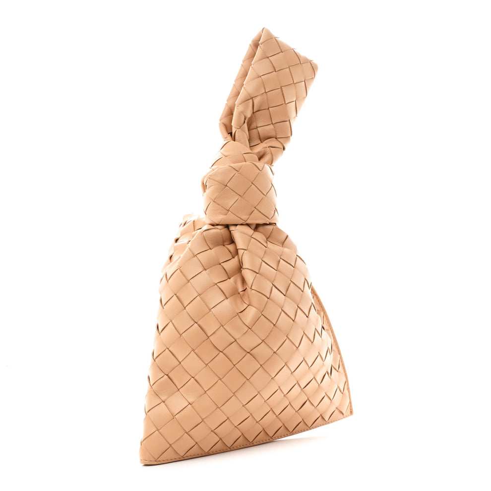 Bottega Veneta Nappa Intrecciato Mini BV Twist Almond 1796051 ...