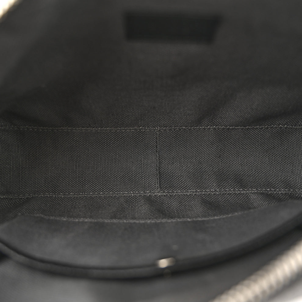 Gucci GG Supreme Monogram Mini Shoulder Bag Grey Black 1779412 ...