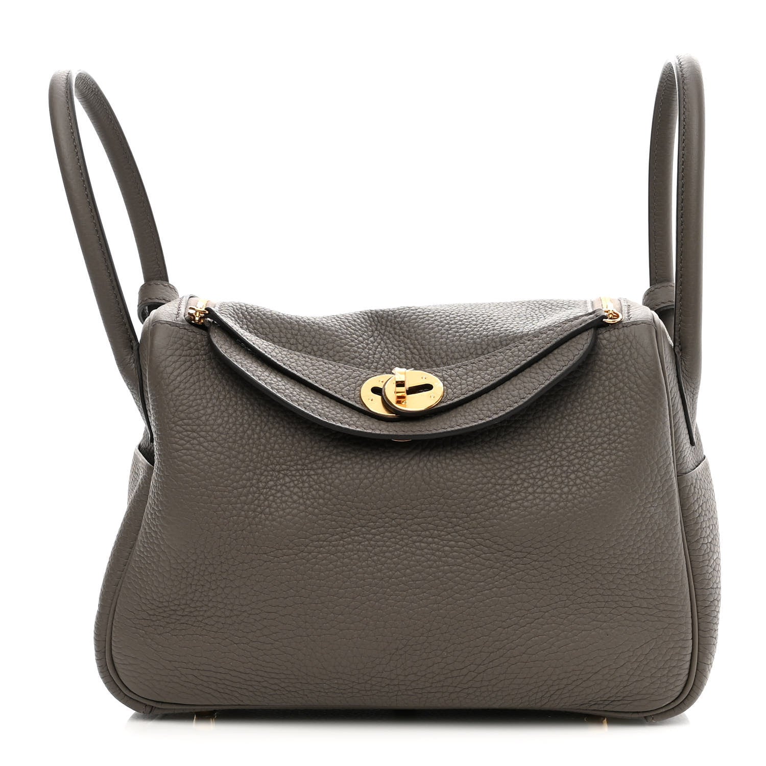 Hermes Taurillon Clemence Lindy 26 Etain 1181070 – FASHIONPHILE