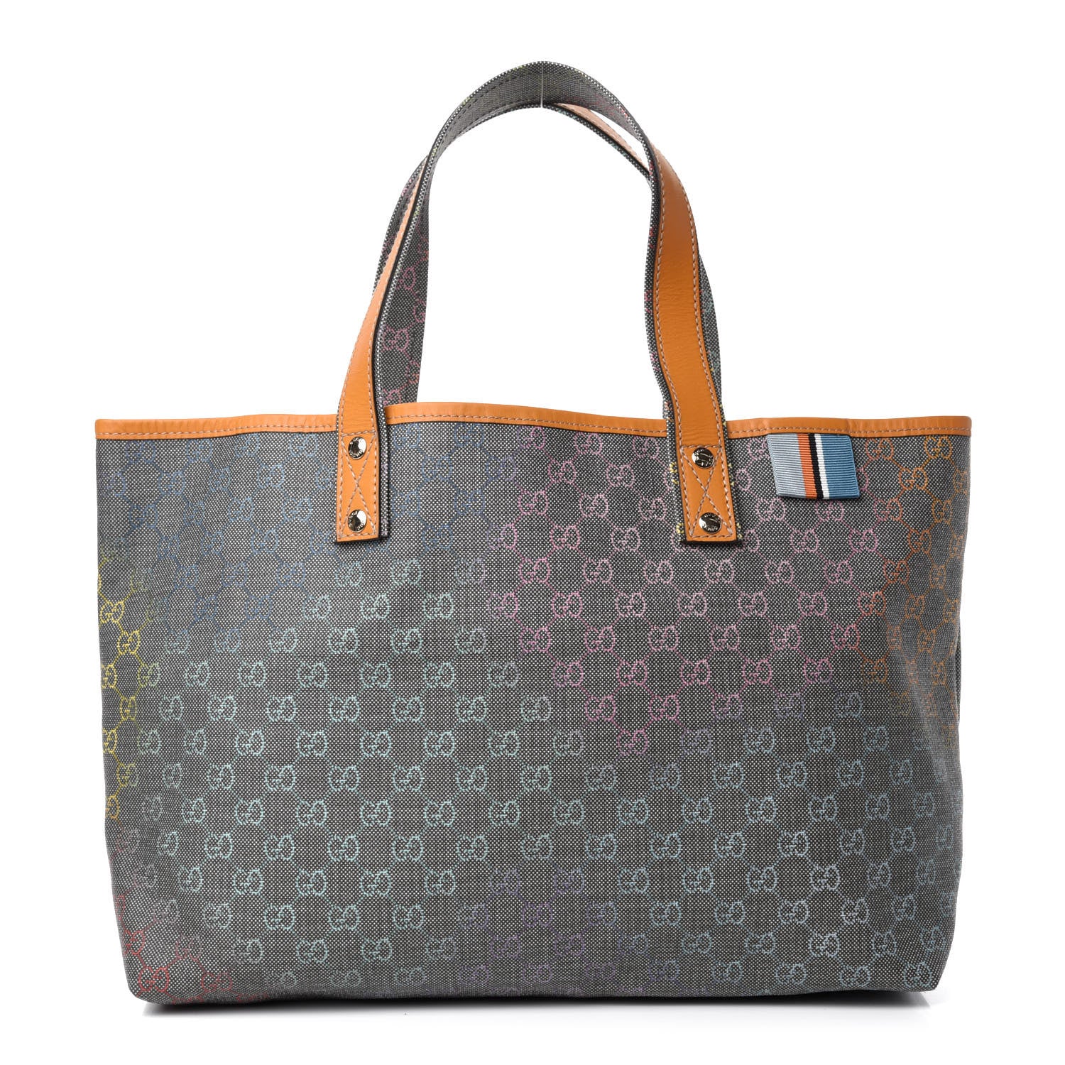 Gucci GG Plus Monogram Medium Signature Web Loop Tote Multicolor 690638 ...