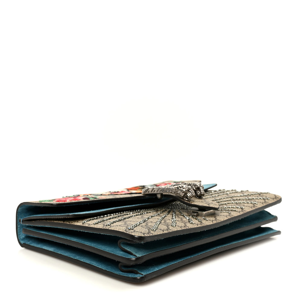 Gucci GG Supreme Monogram Angry Cat Embroidered Medium Dionysus ...