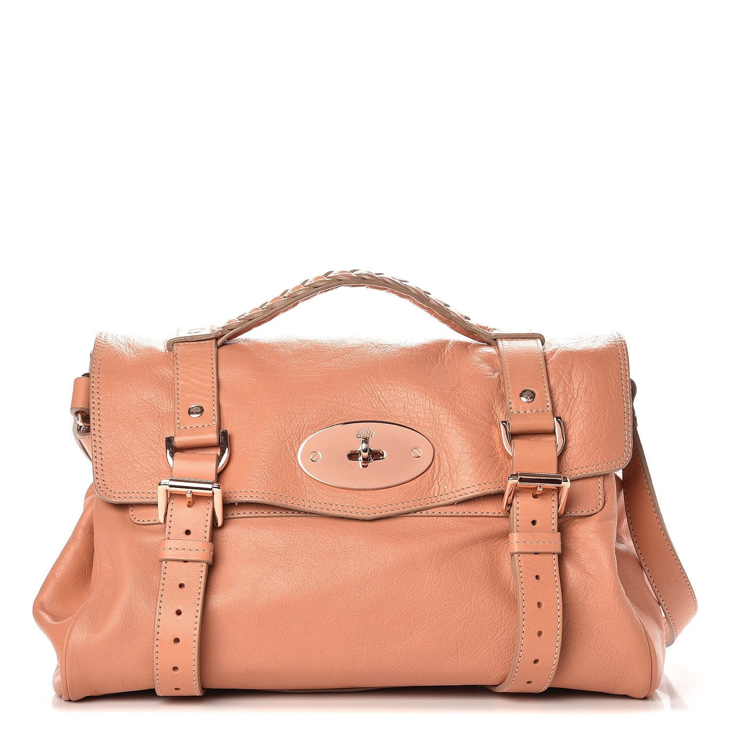 Mulberry Soft Buffalo Medium Alexa Plaster Pink 255733 – FASHIONPHILE