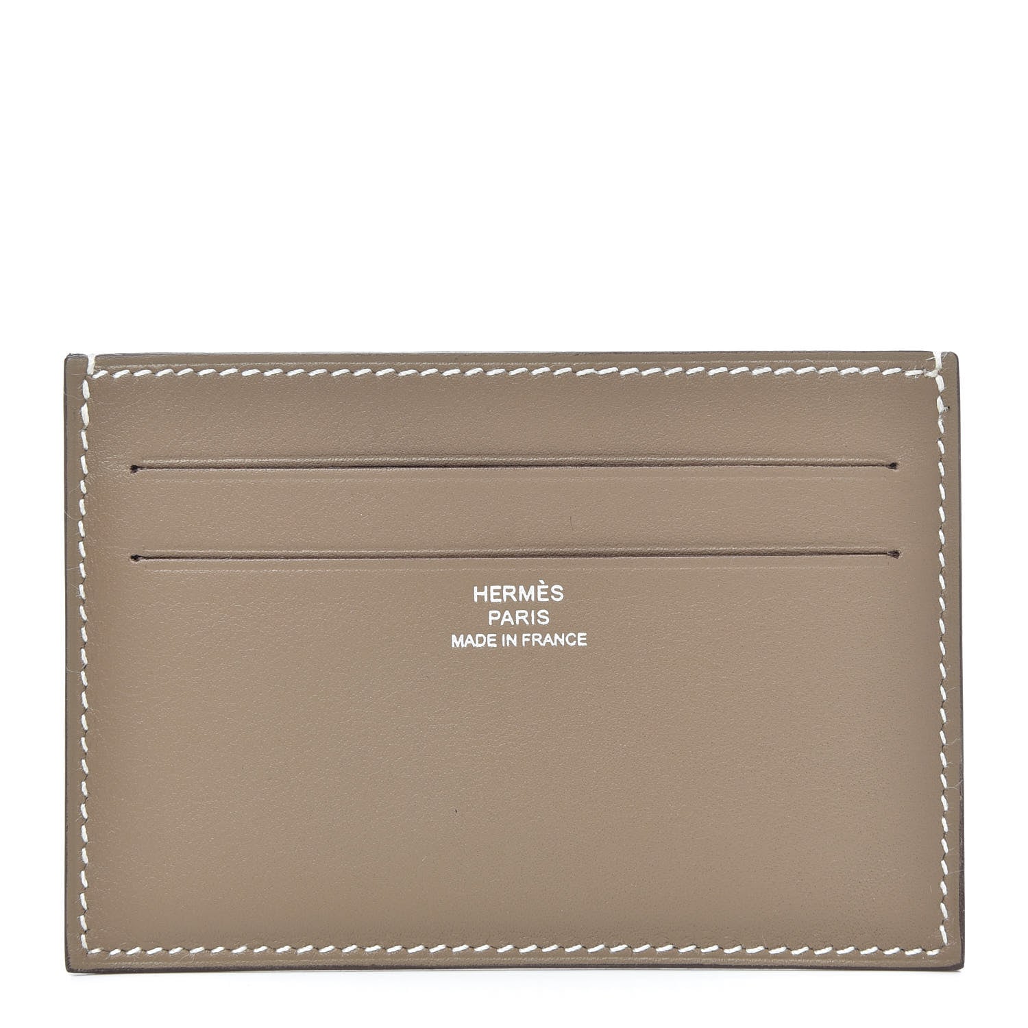Hermes Swift Citizen Twill Card Case Etoupe 756780 – FASHIONPHILE