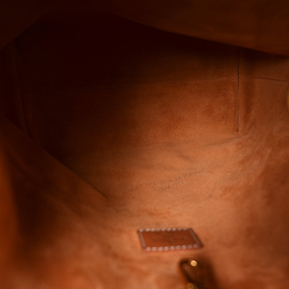 Louis Vuitton Grained Calfskin Low Key Hobo PM Cognac 1806715 ...