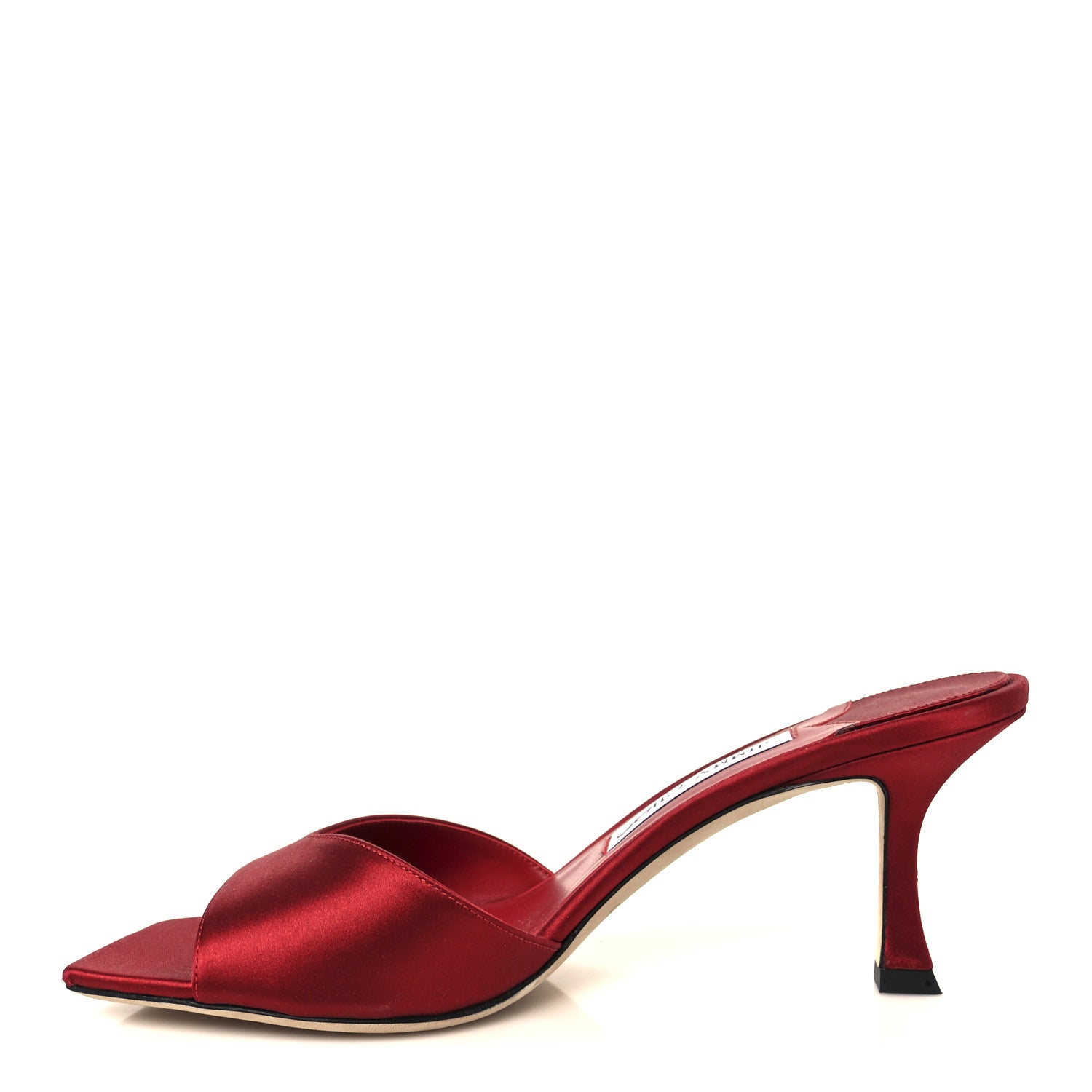 Jimmy Choo Satin Skye 70 Mules 38 Red 1800486 – FASHIONPHILE