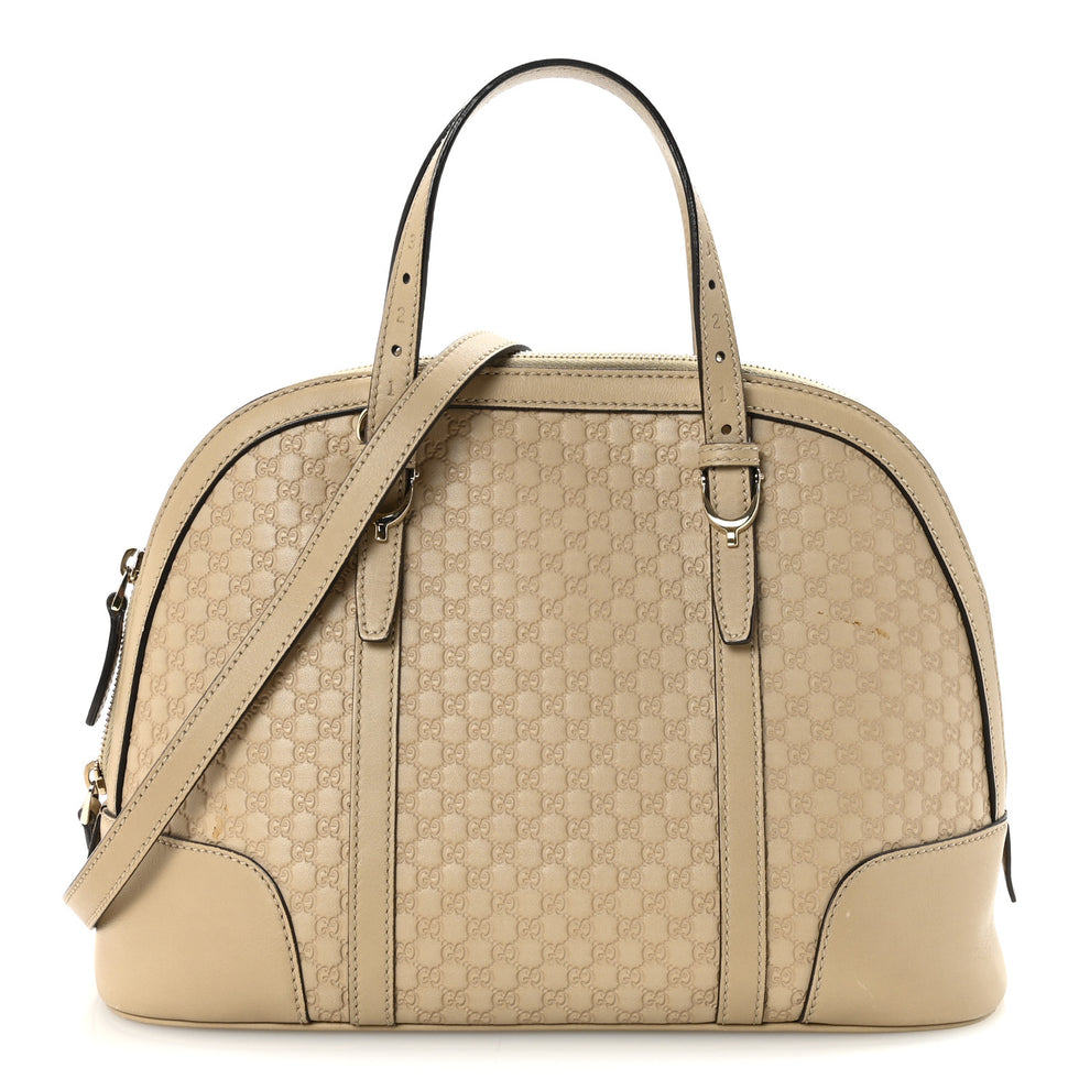Gucci Microguccissima Small Nice Top Handle Dome Bag Beige 1786925 ...