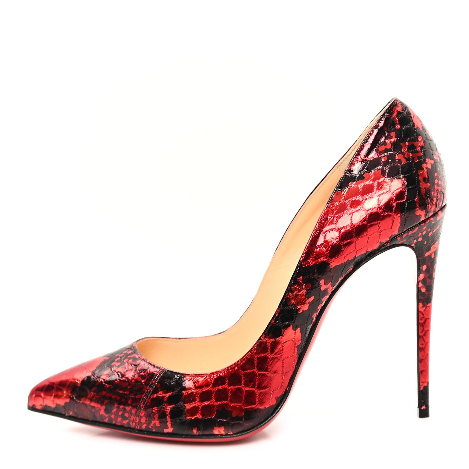 Christian Louboutin Ayers Metalgloss Pigalle Follies 100 Pumps 40 Loubi ...