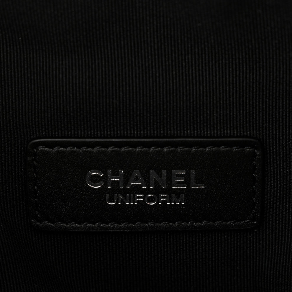 Chanel Calfskin Quilted Waist Belt Bag Black 1789549 – FASHIONPHILE